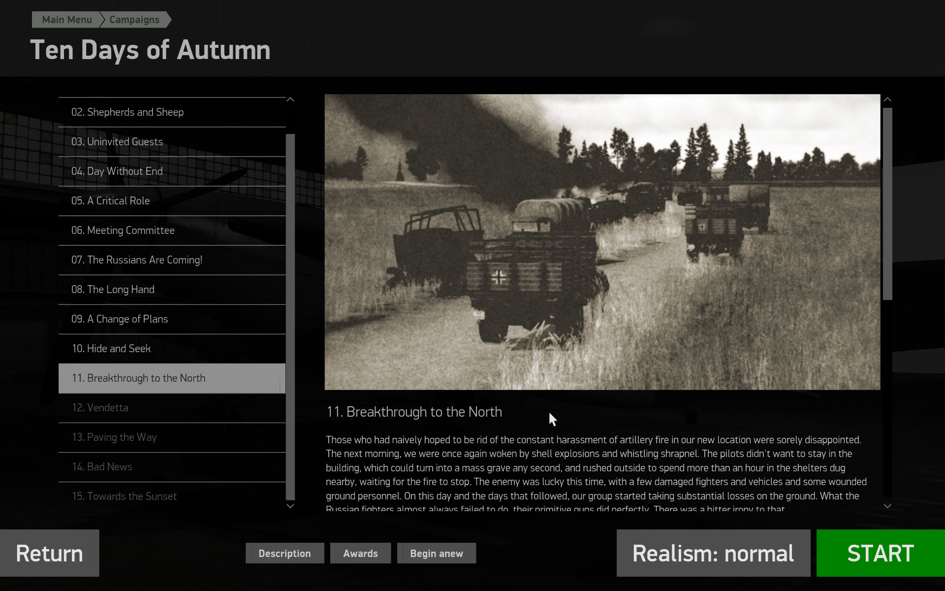 Ten Days of Autumn campaign progress – Stormbirds