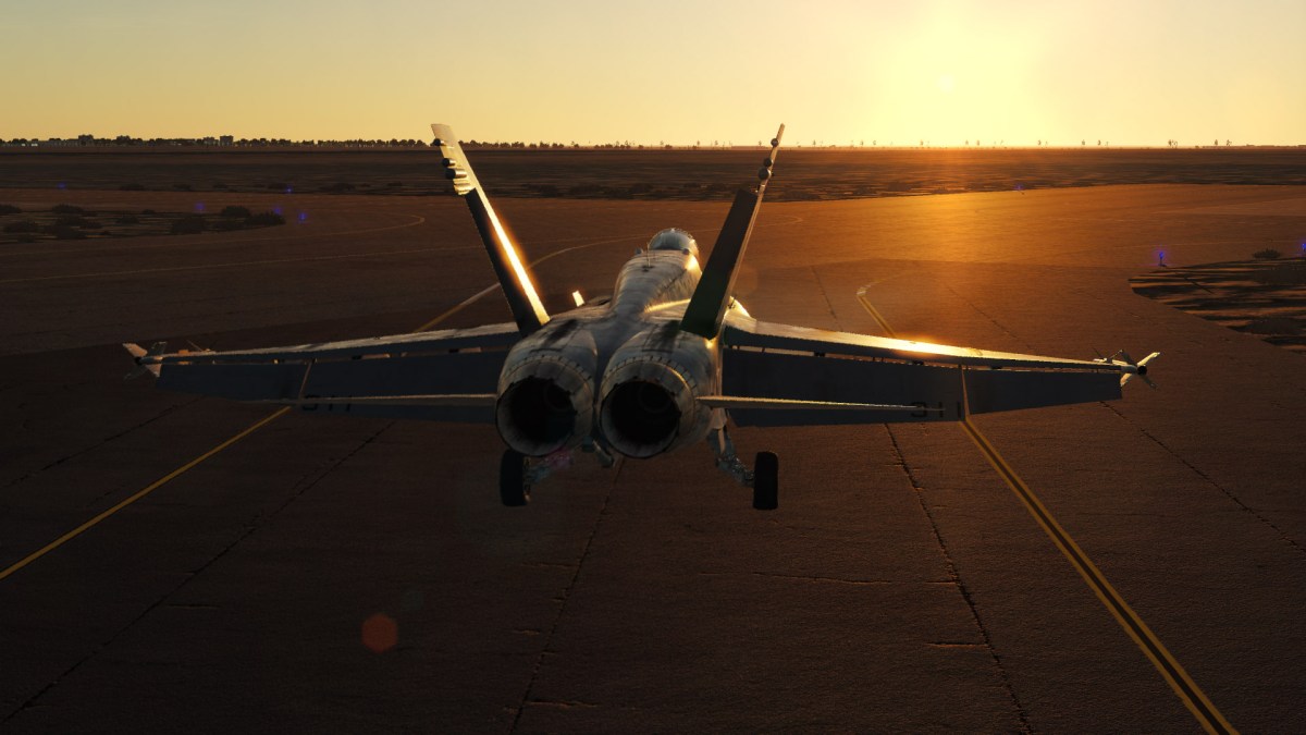 New video shows DCS: F/A-18C’s JHMCS tests – Stormbirds