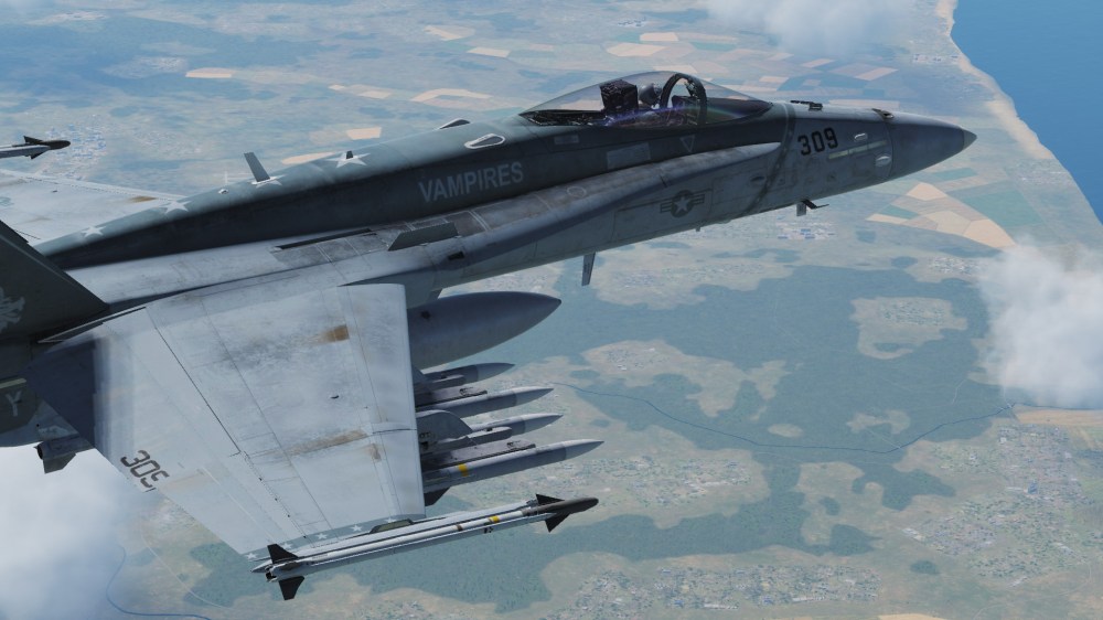 Testing out the AMRAAM and 9X on the Hornet – Stormbirds