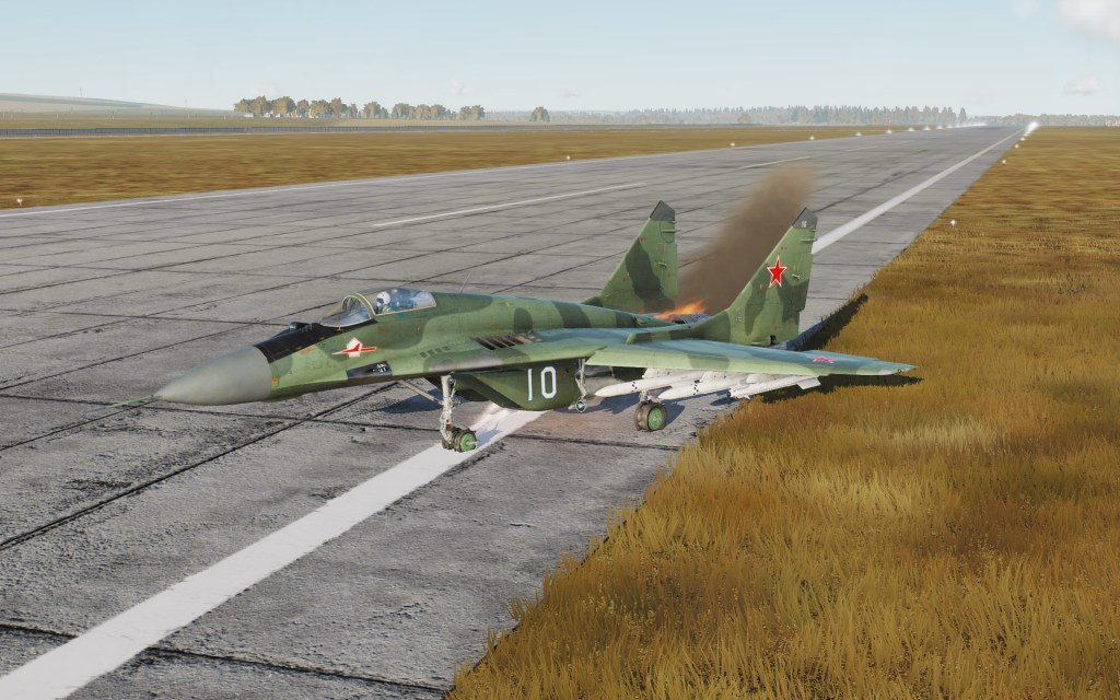 Landing the MiG-29 with the new PFM – Stormbirds