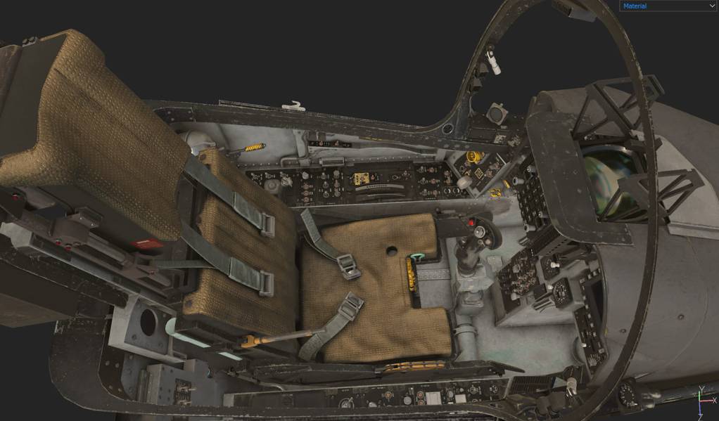 DCS: AV-8B cockpit visual update progress – Stormbirds