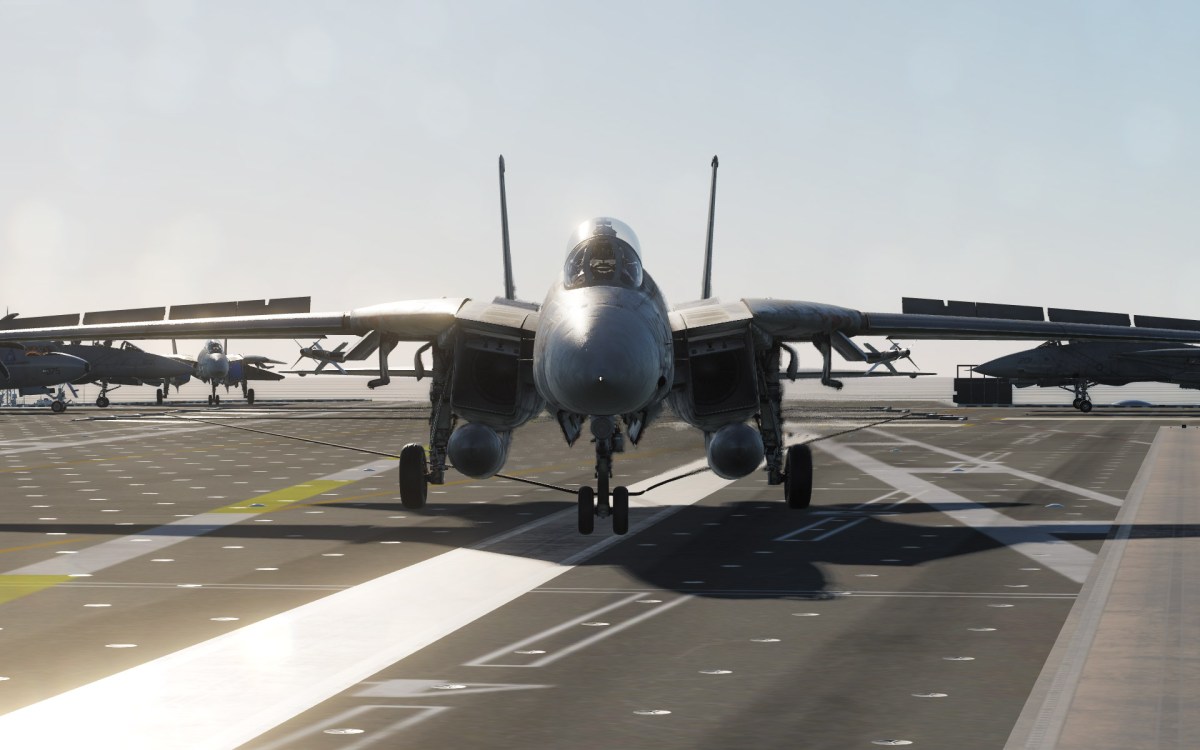 Catching the three wire in DCS: F-14 Tomcat – Stormbirds