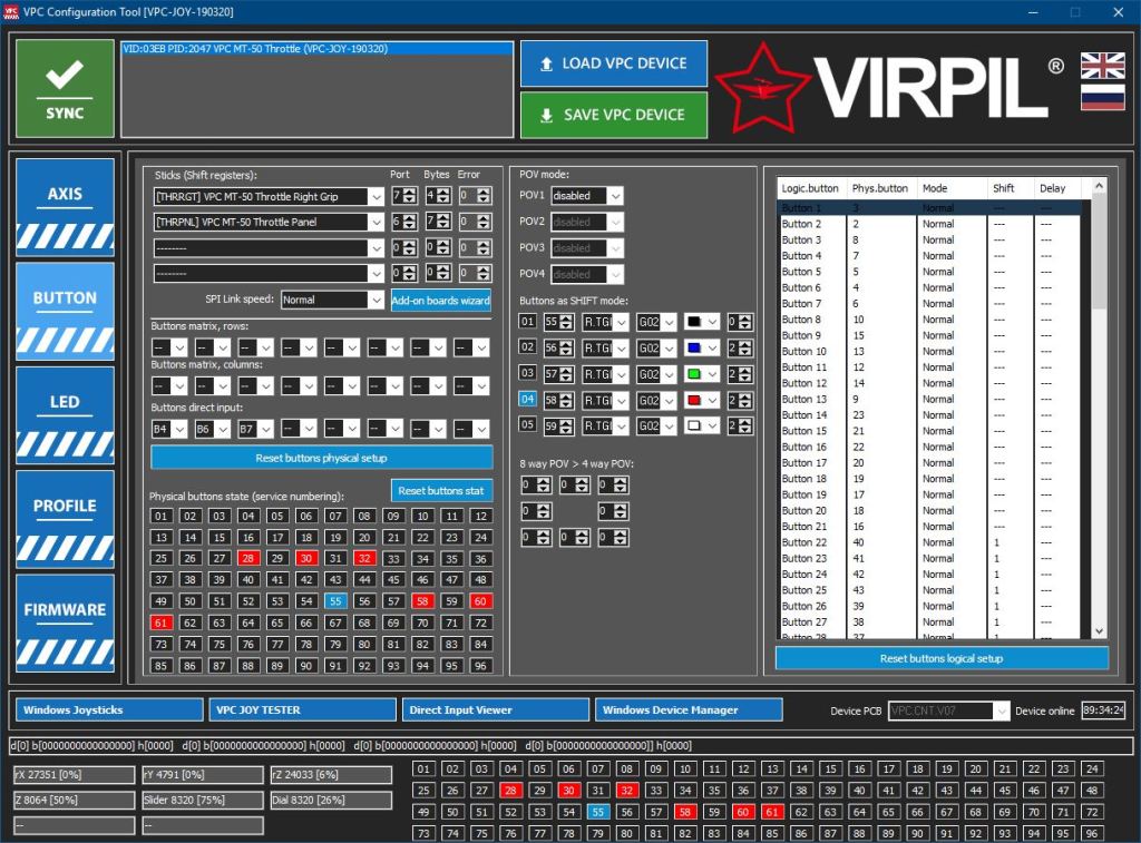 VIRPIL MongoosT-50 Throttle Control System Full Review – Stormbirds