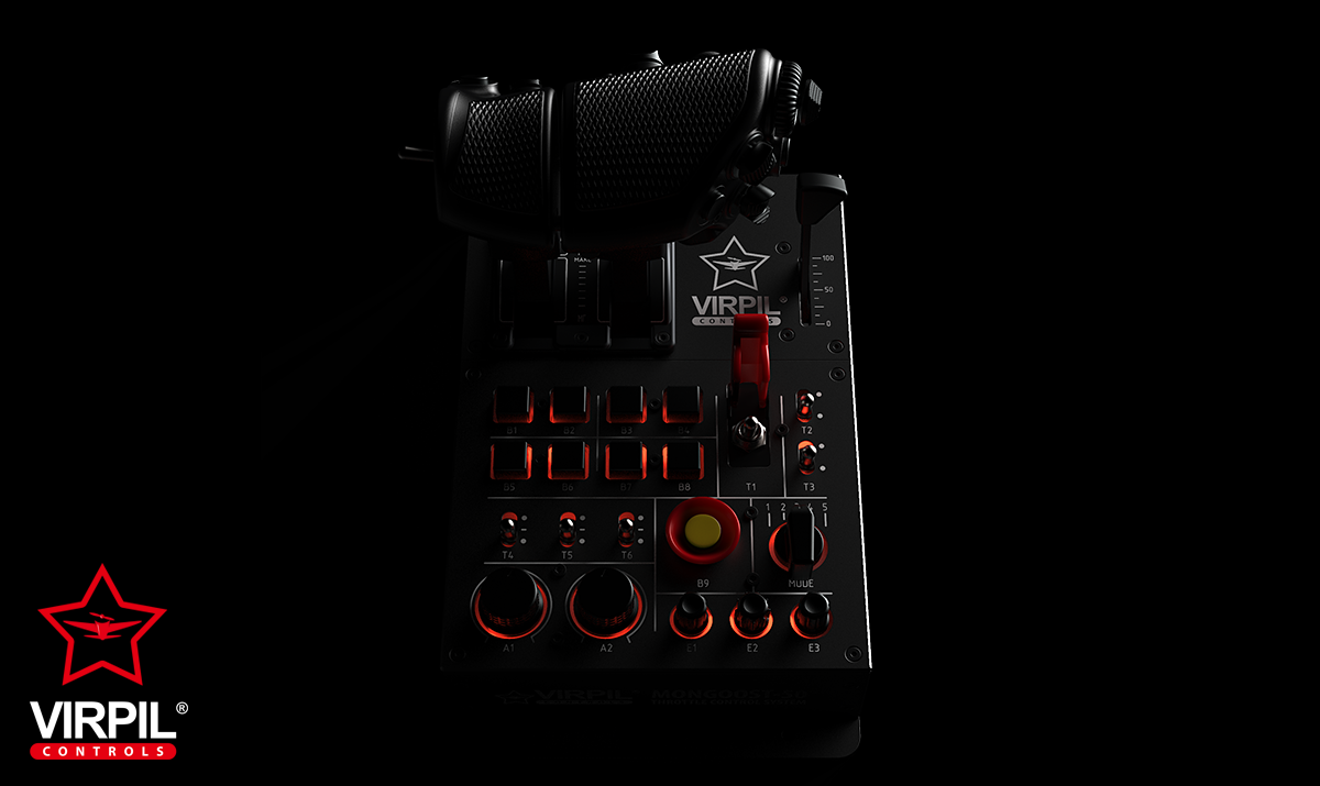 VIRPIL announces second gen MT-50CM Throttle Control System – Stormbirds