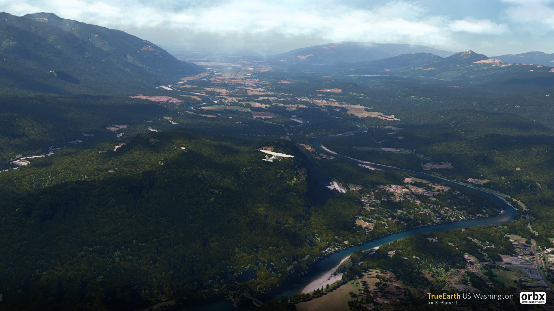 Orbx shows off gorgeous X-Plane 11 Washington scenery – Stormbirds