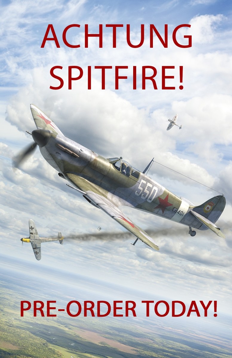 Actung Spitfire! campaign announced for IL-2: Battle of Kuban – Stormbirds