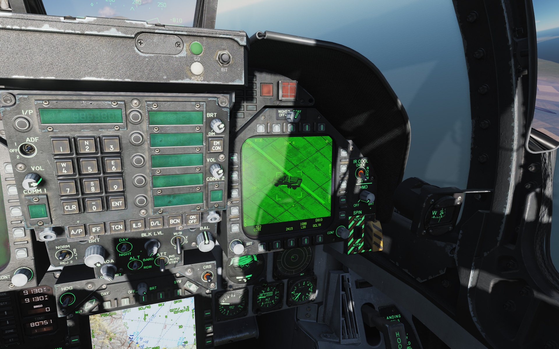 DCS: F/A-18C gains a lot of capability with new Litening target pod ...