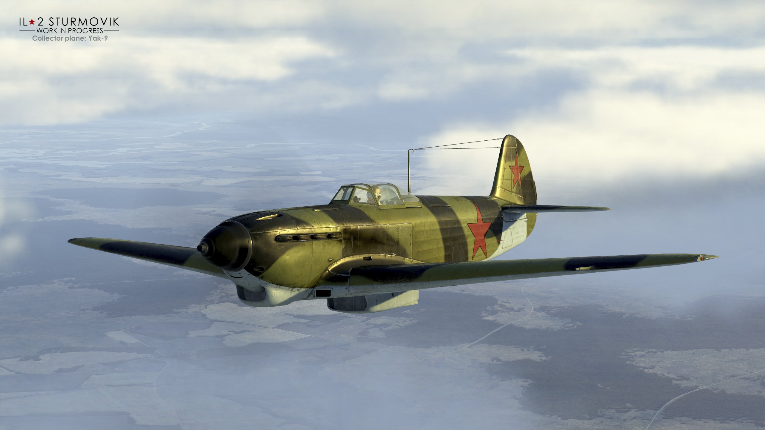 First in-engine images of Yak-9 for IL-2: Great Battles – Stormbirds