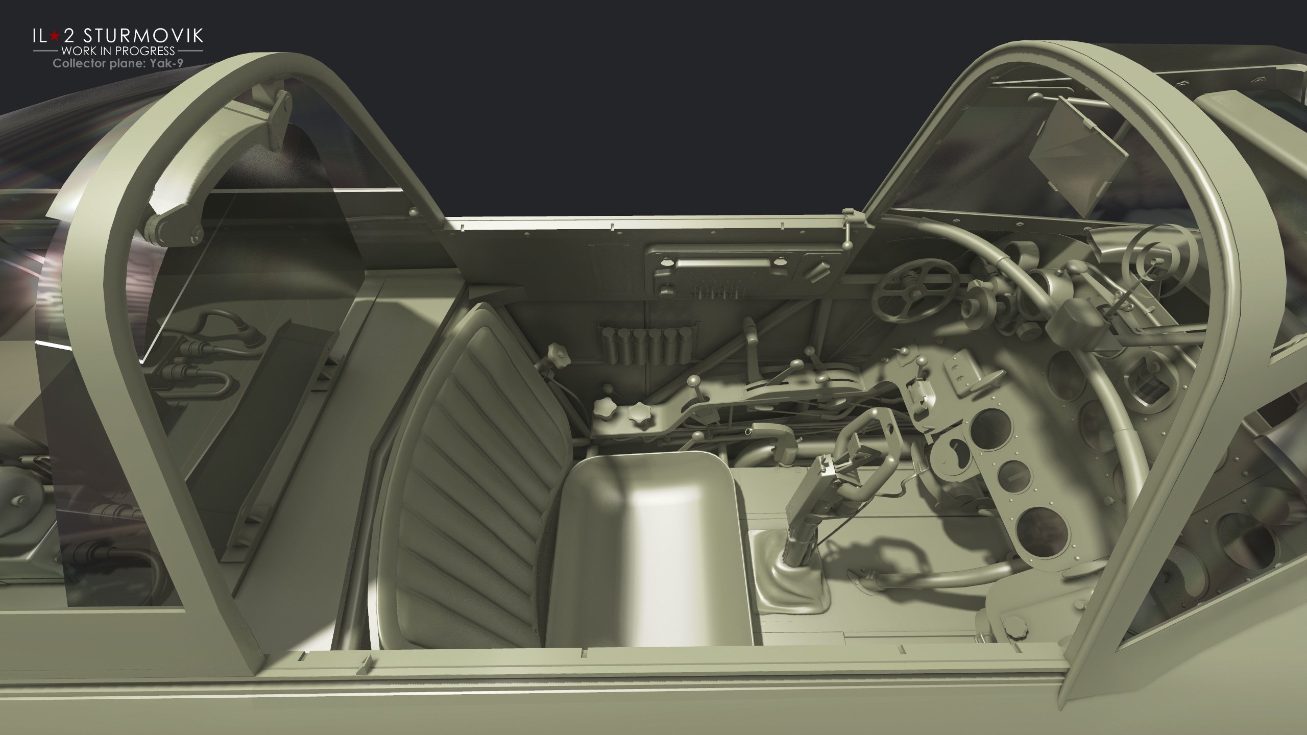 First in-engine images of Yak-9 for IL-2: Great Battles – Stormbirds
