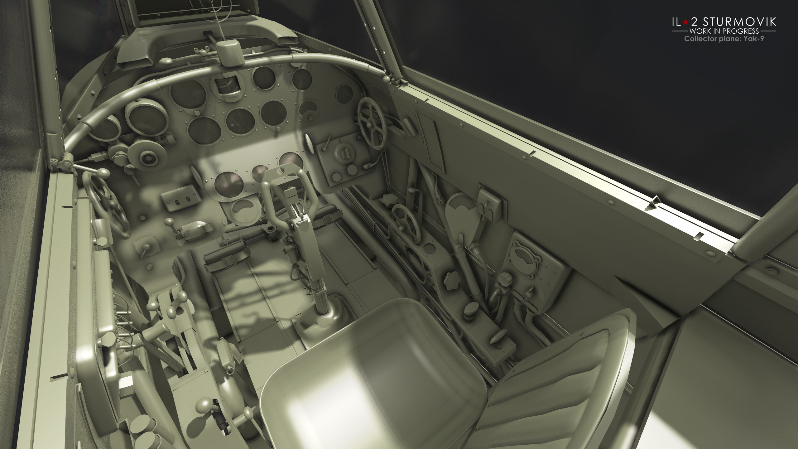 First in-engine images of Yak-9 for IL-2: Great Battles – Stormbirds