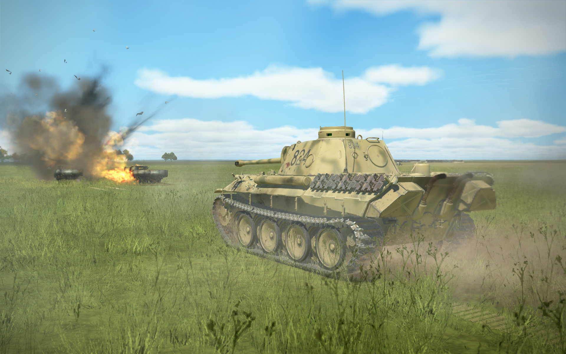 Checking out Tank Crew’s mighty Panther tank – Stormbirds