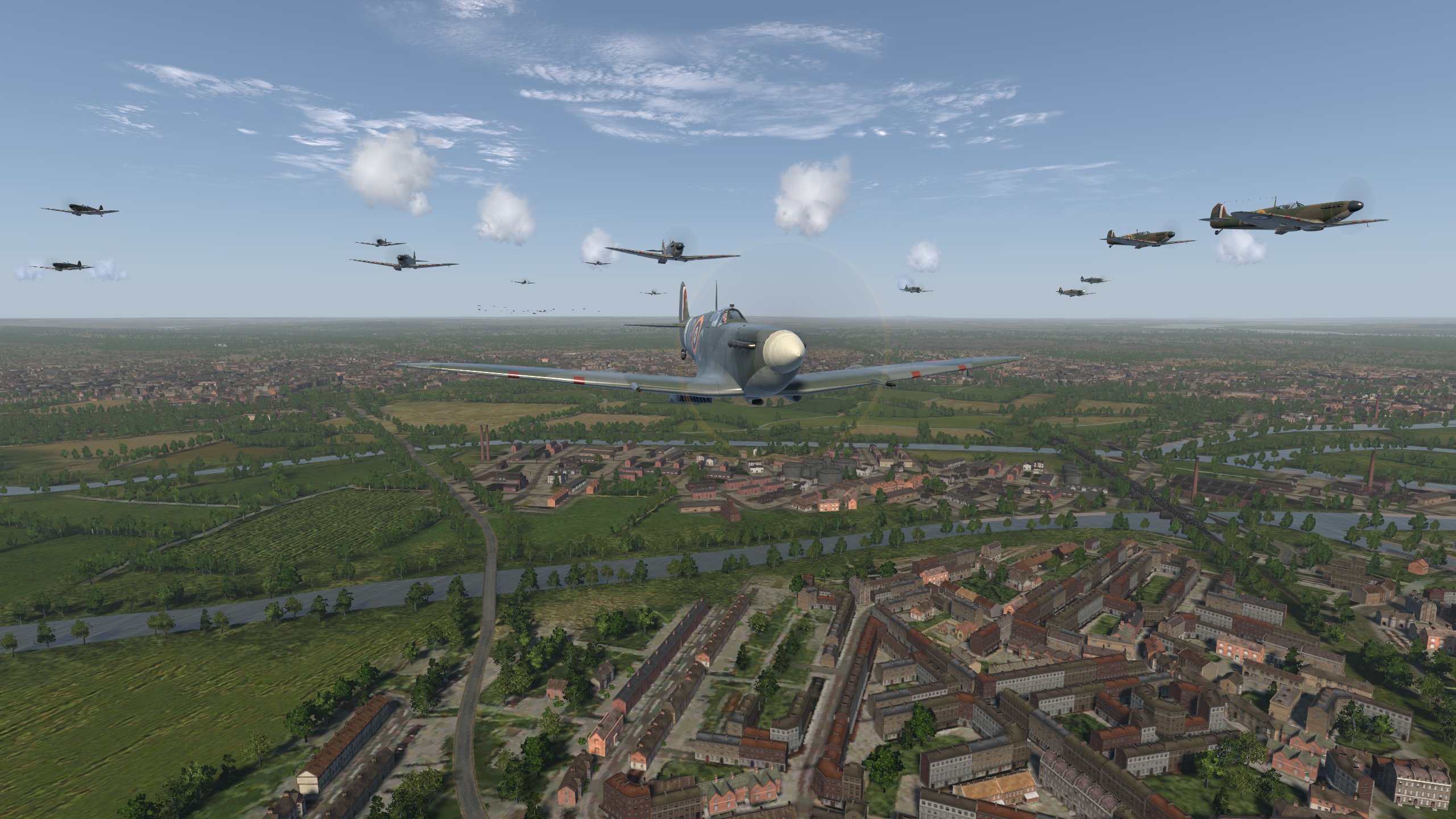 Team Fusion shows off spectacular VE Day flypast – Stormbirds