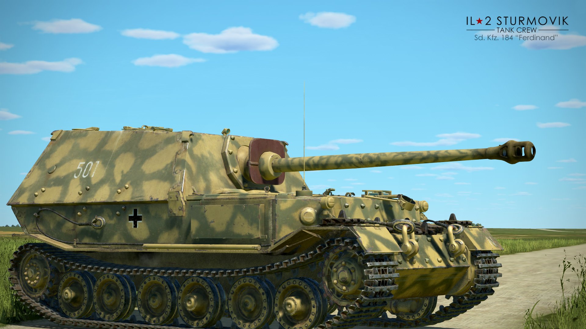 1CGS shows off the Ferdinand tank for Tank Crew – Stormbirds