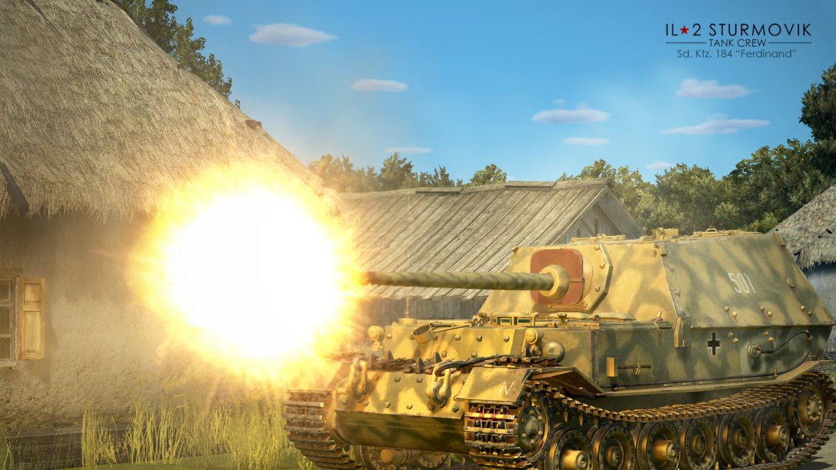 1CGS shows off the Ferdinand tank for Tank Crew – Stormbirds