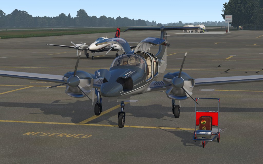 First flight Aerobask DA62 for X-Plane 11 – Stormbirds