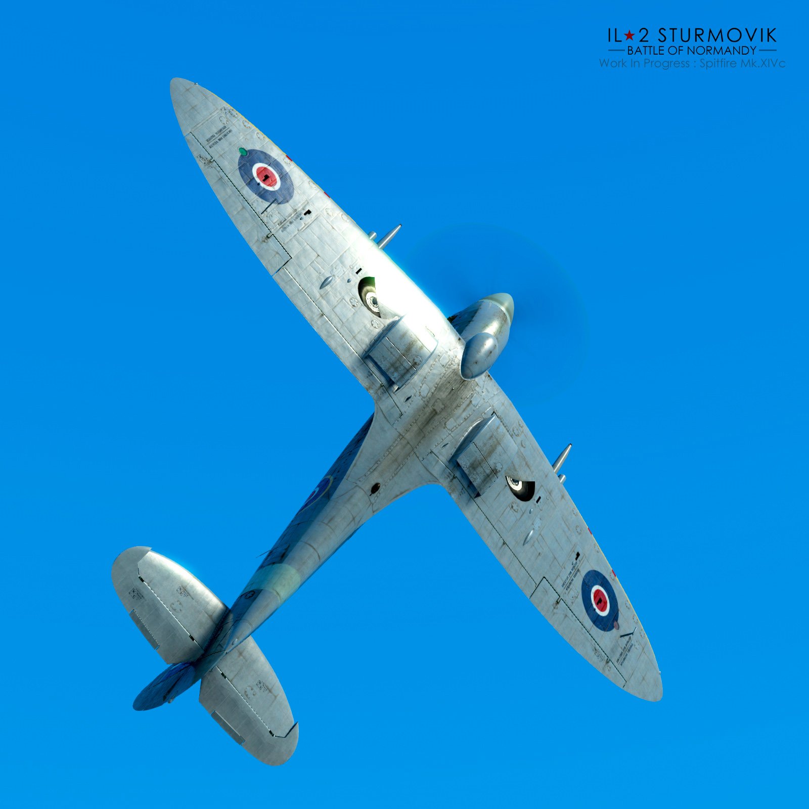 First look at Normandy’s Spitfire XIV – Stormbirds