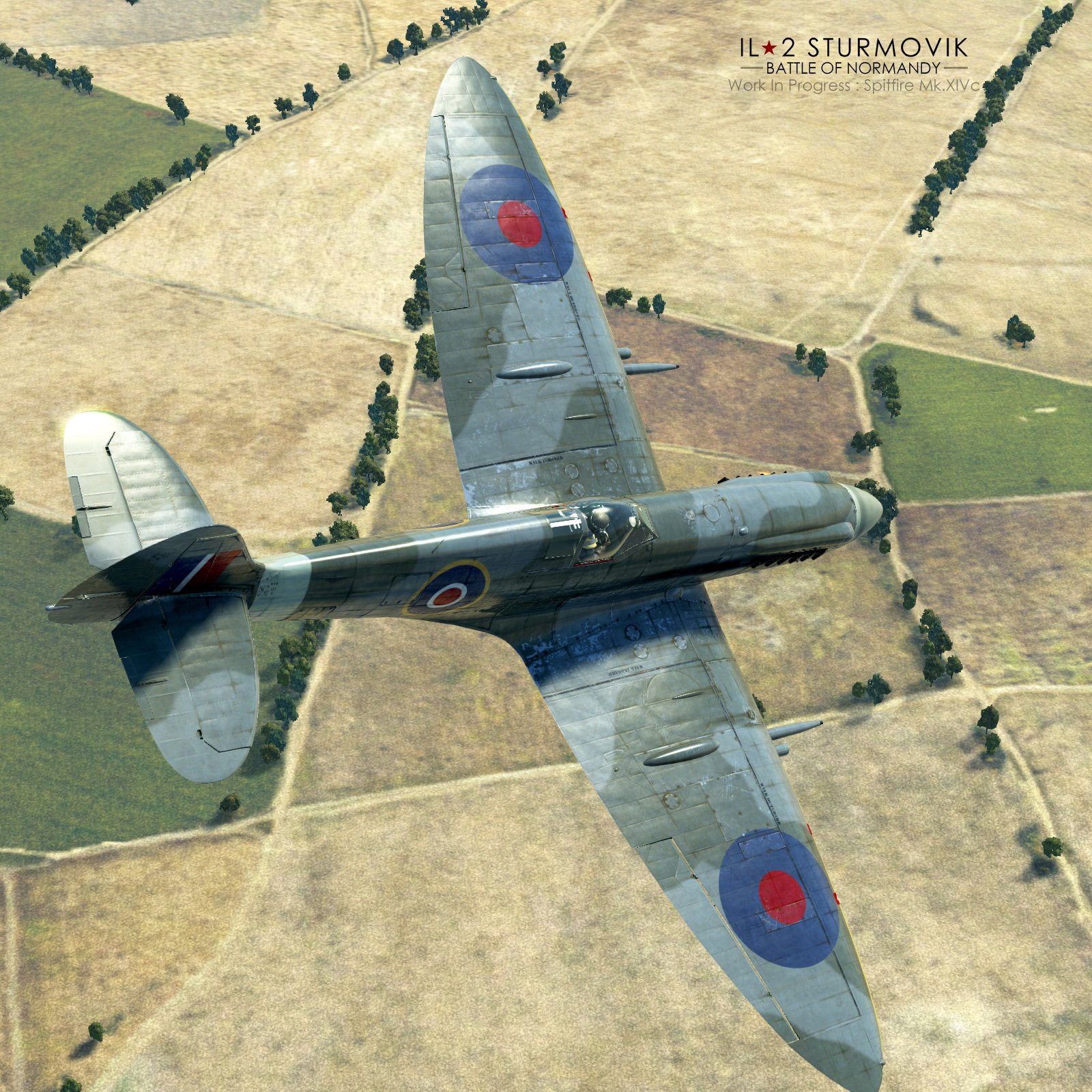 First look at Normandy’s Spitfire XIV – Stormbirds