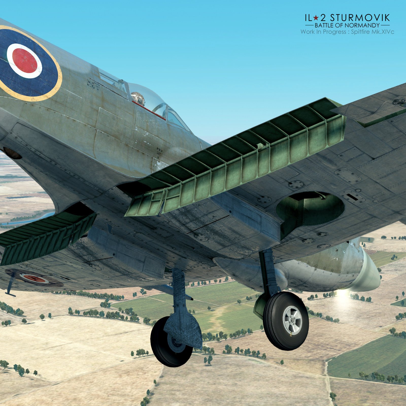 First look at Normandy’s Spitfire XIV – Stormbirds