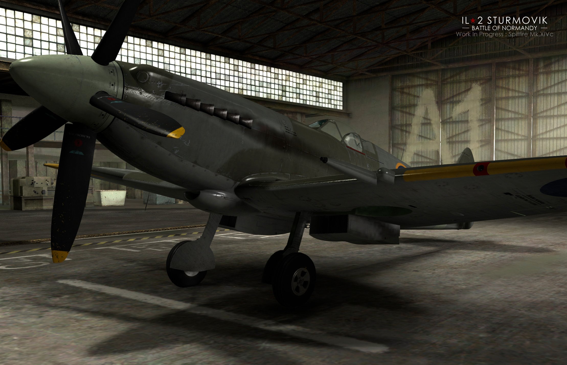 First look at Normandy’s Spitfire XIV – Stormbirds