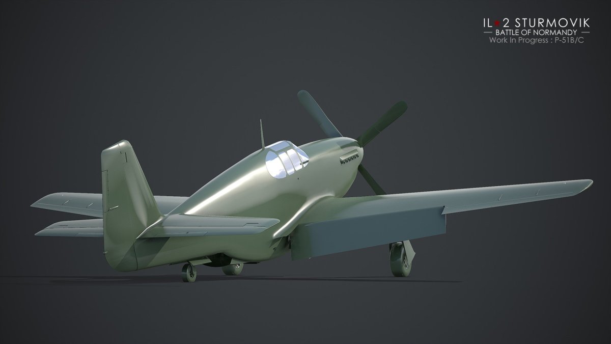 1CGS shows off P-51B/C for Battle of Normandy – Stormbirds