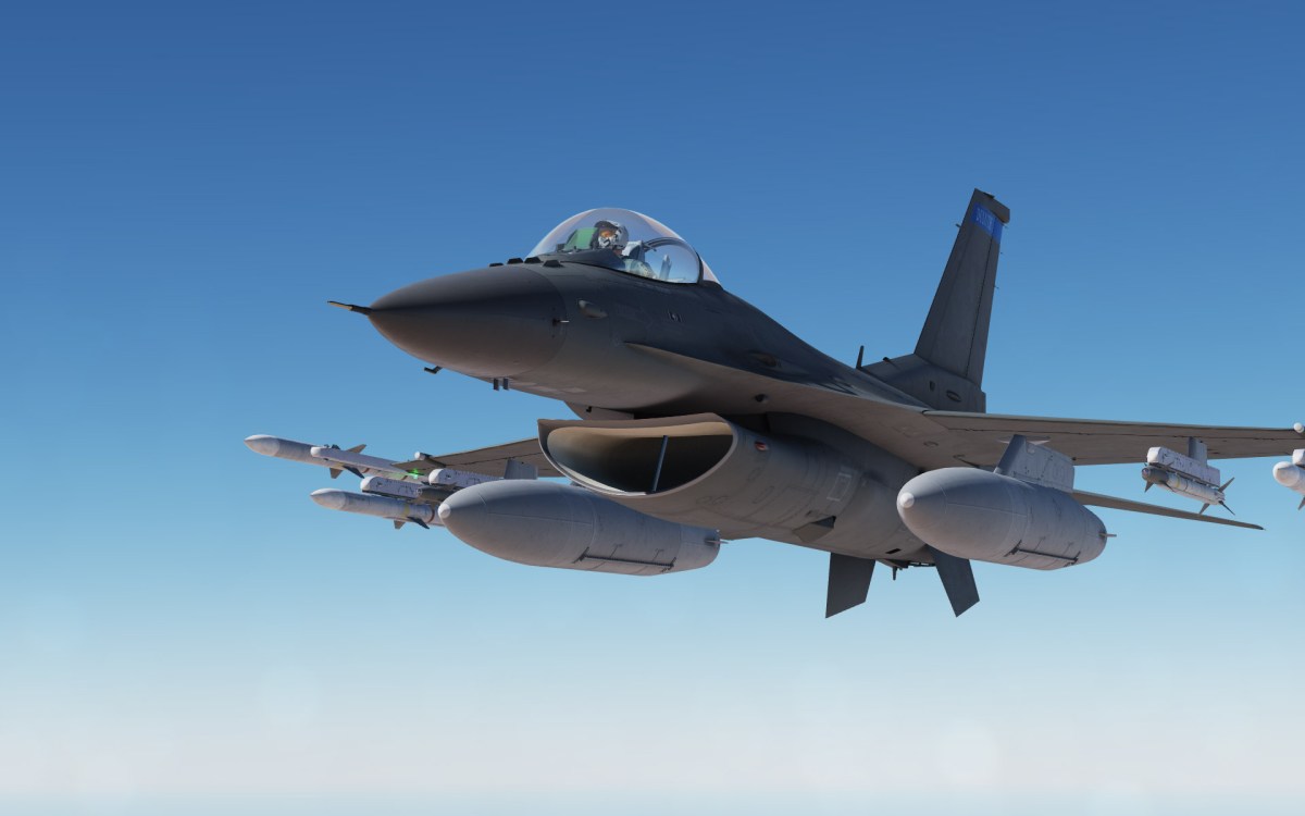 Matt Wagner shows off DCS: F-16’s Mavericks in use – Stormbirds