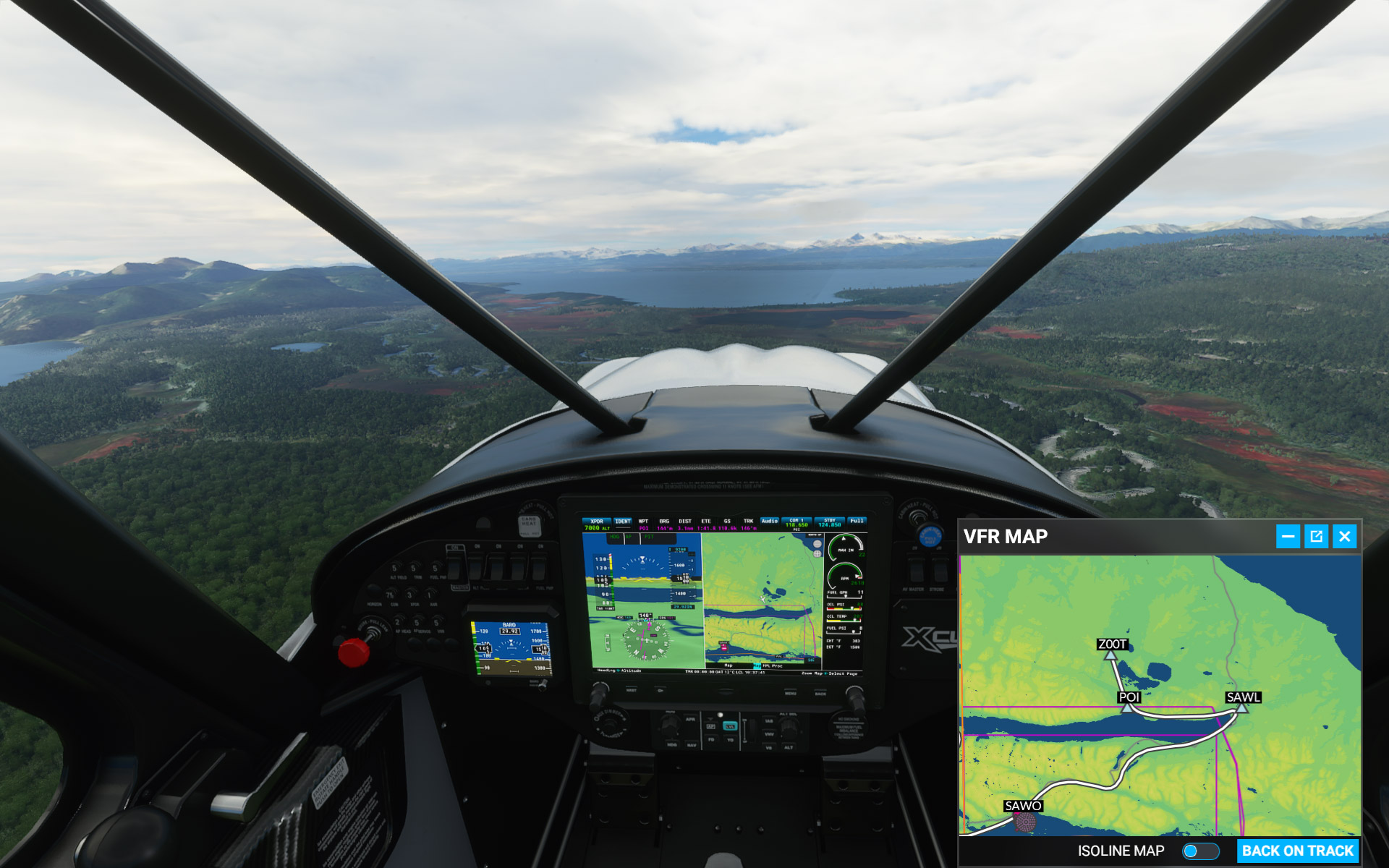 Bush flying on the bottom of the world in Flight Simulator – Stormbirds