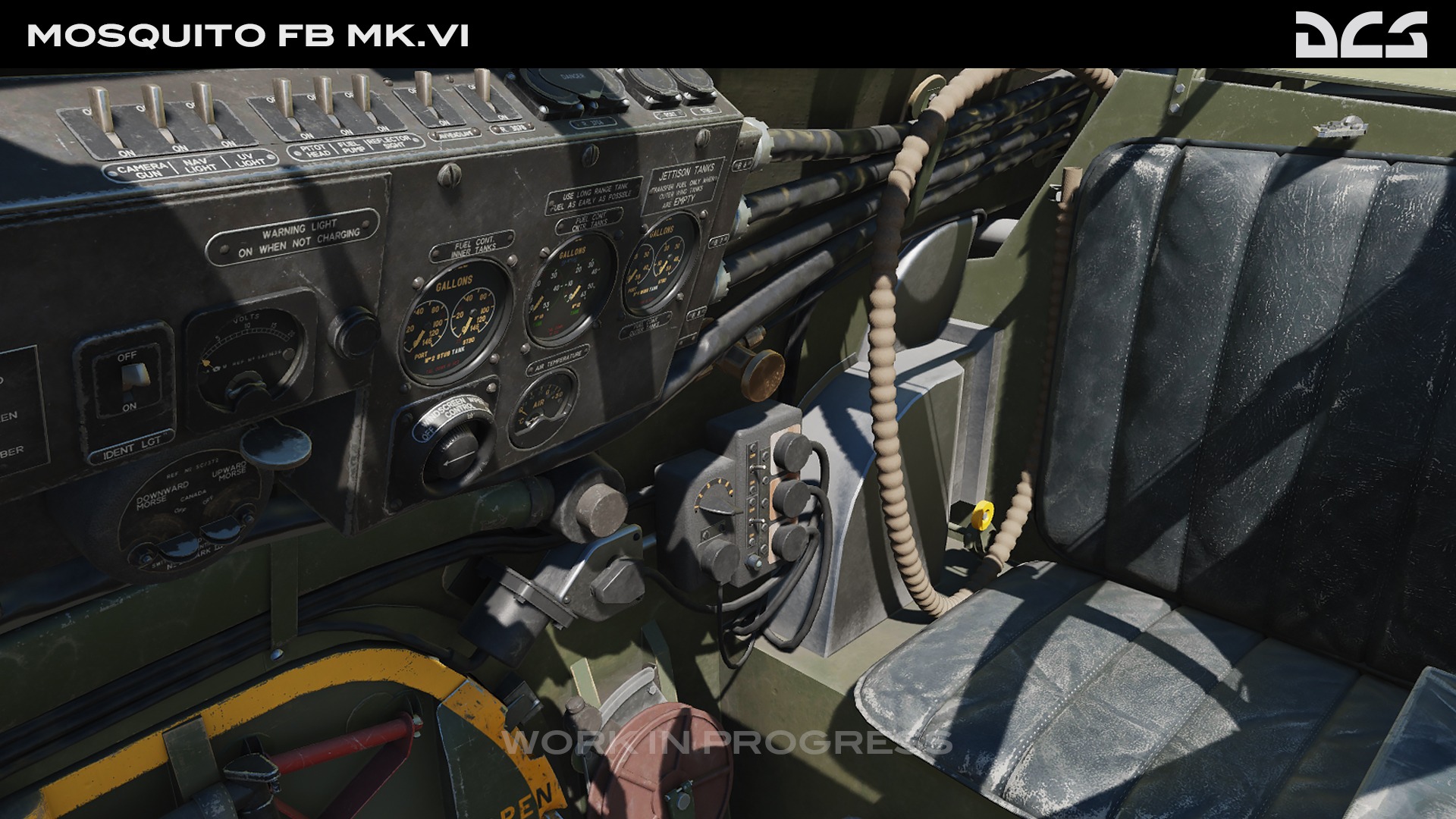 First cockpit images of DCS: Mosquito, MiG-29 flight model updates ...