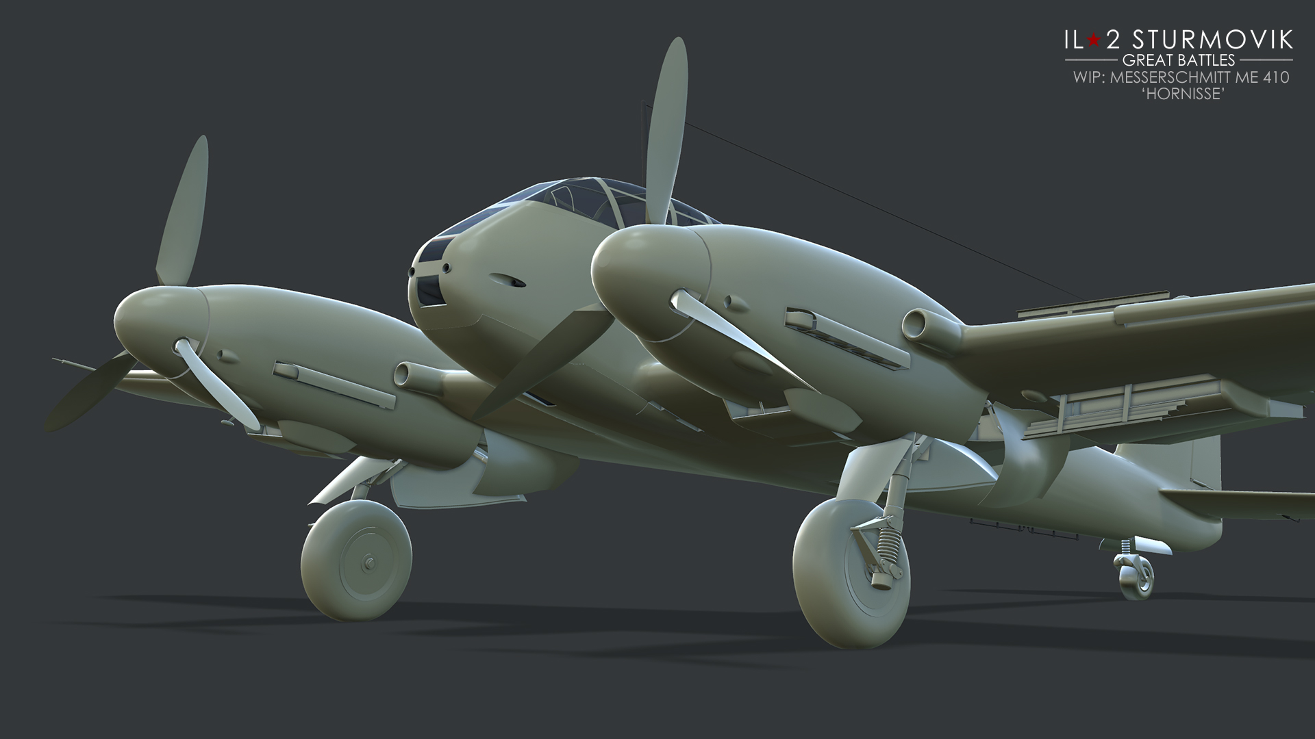 IL-2 dev update covers Spitfire XIV, Me410, damage models and 4K skins ...