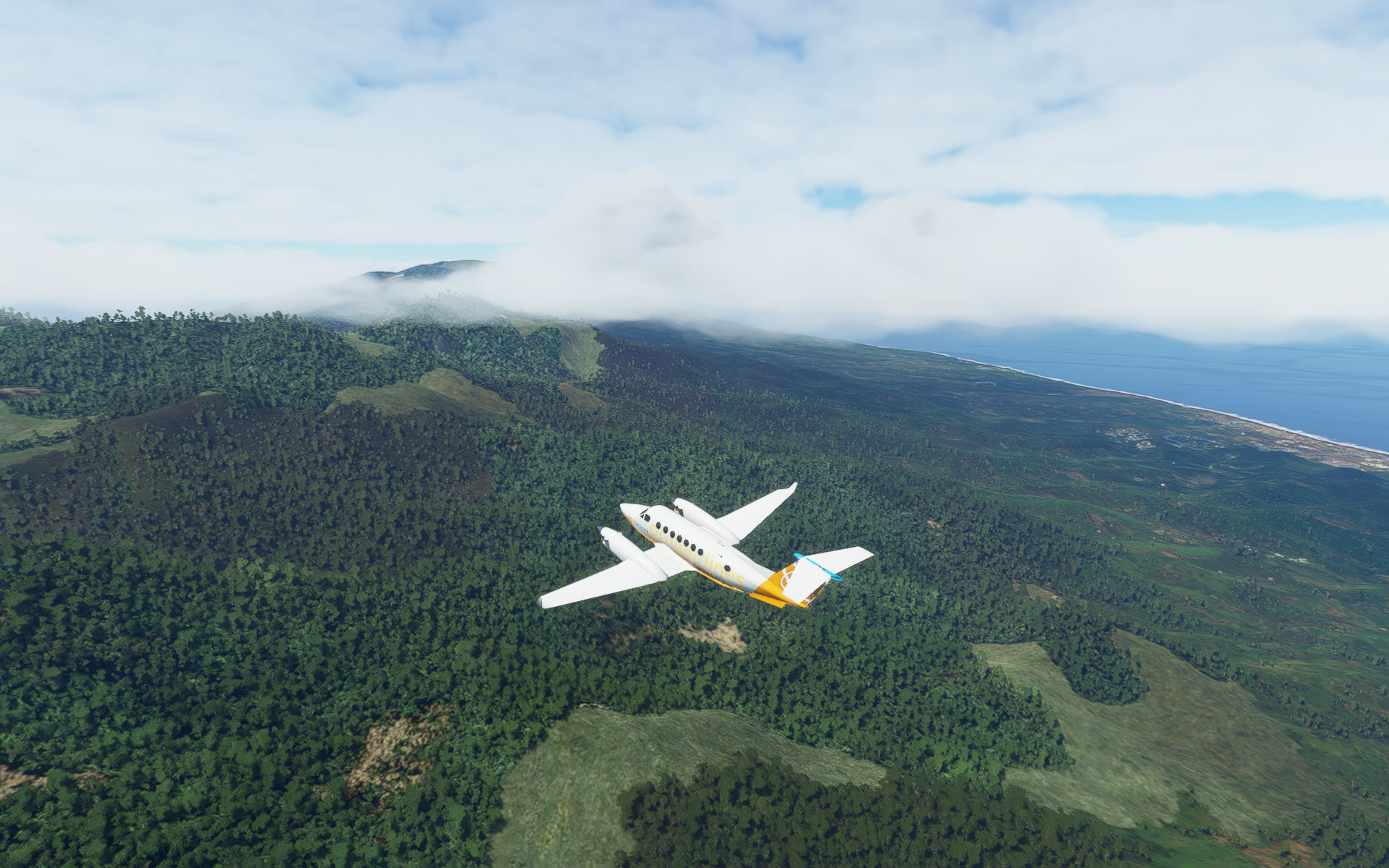 Does MSFS live weather do volcanic eruptions? – Stormbirds