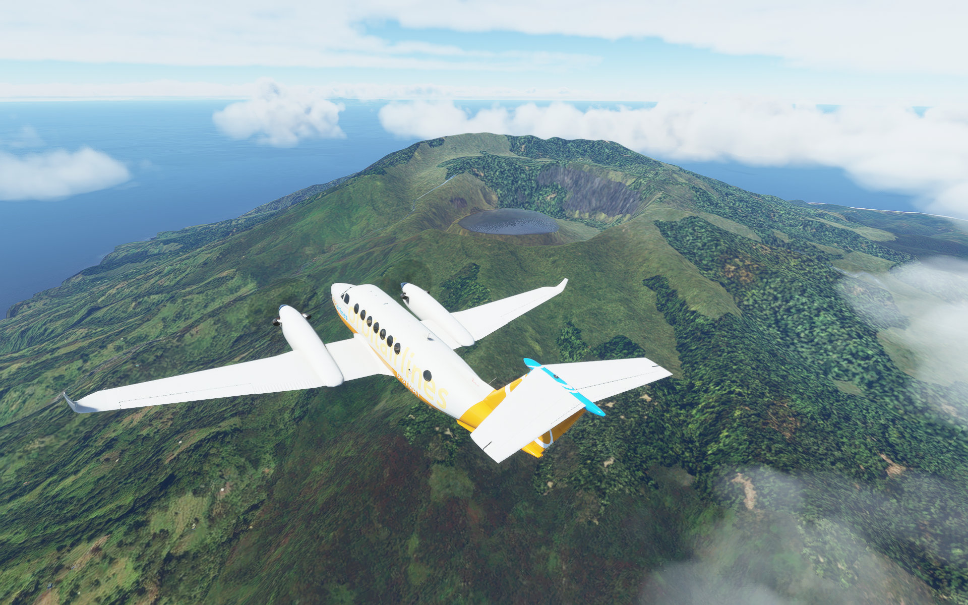Does MSFS live weather do volcanic eruptions? – Stormbirds