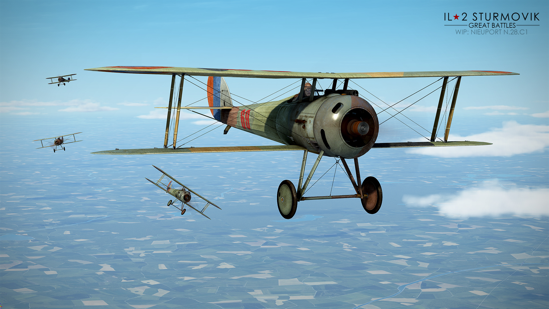 1CGS shows off Nieuport N.28, paratroopers – Stormbirds