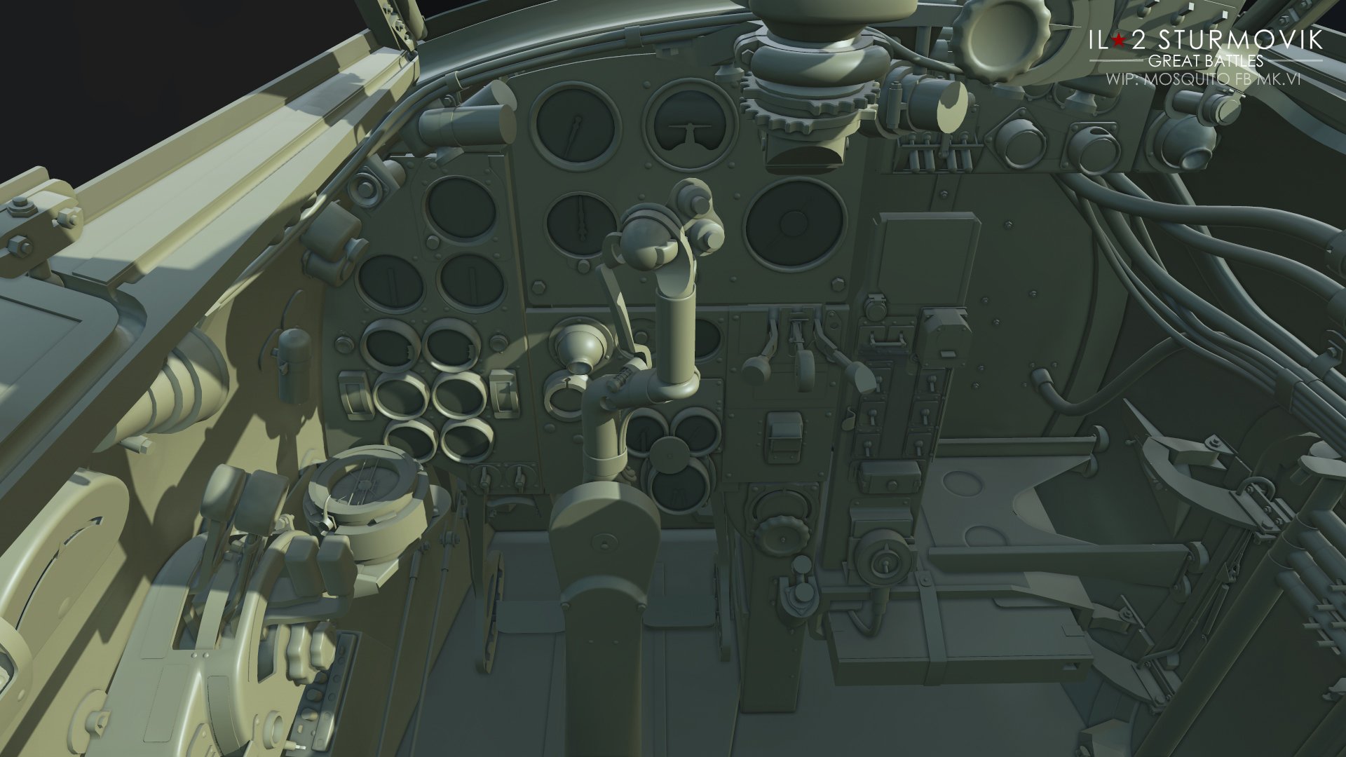 IL-2 devs talk clouds, AQMG, Mosquito cockpit and mystery warbird ...