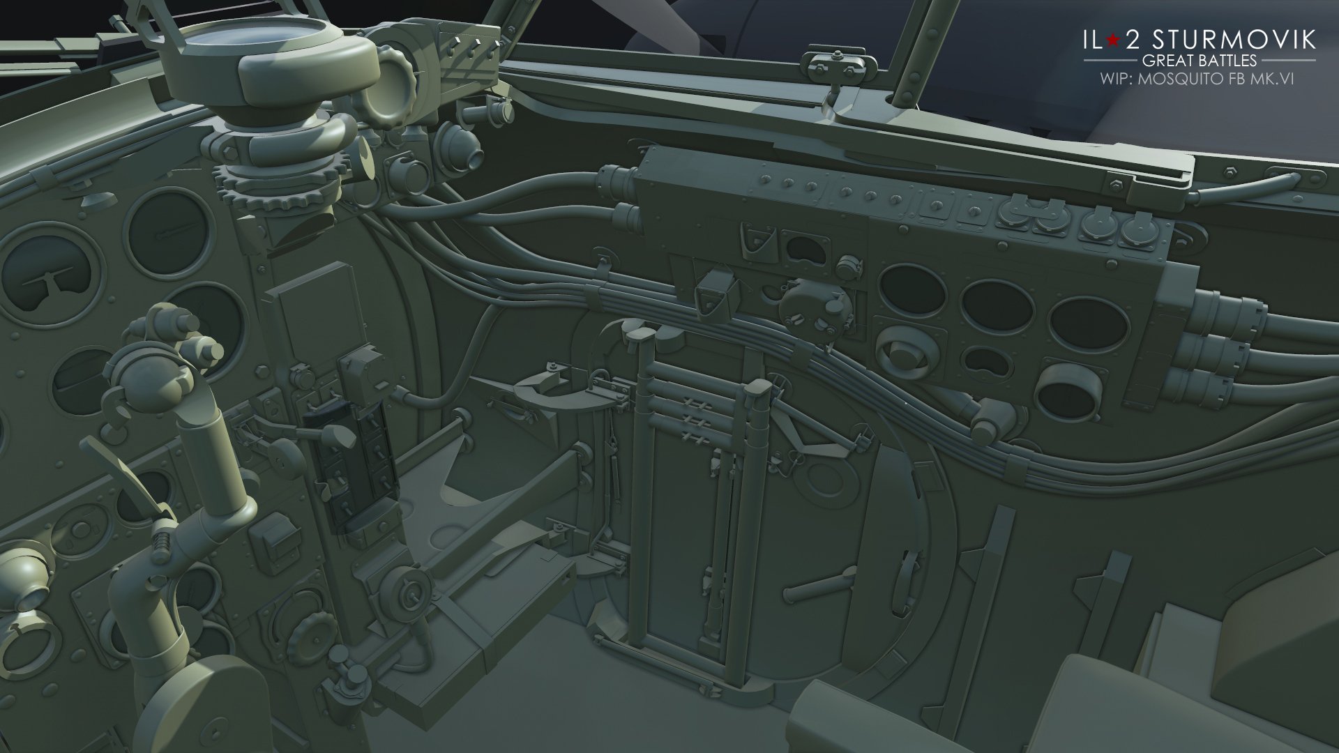 IL-2 devs talk clouds, AQMG, Mosquito cockpit and mystery warbird ...