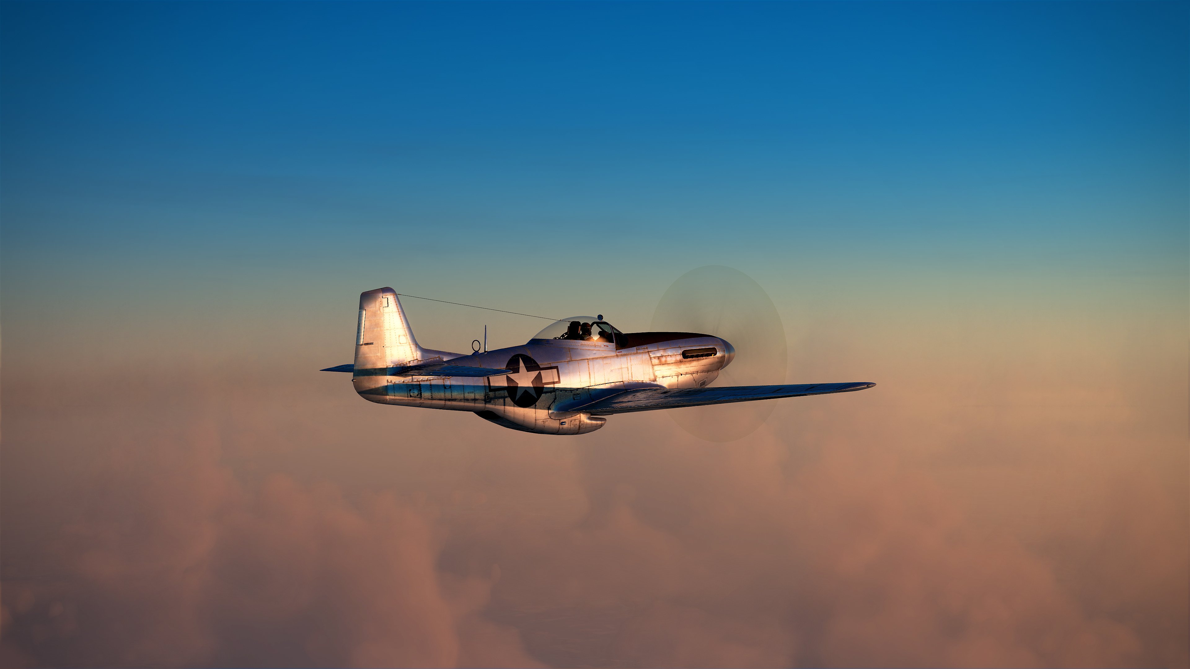 More screenshots of IL-2’s new clouds – Stormbirds