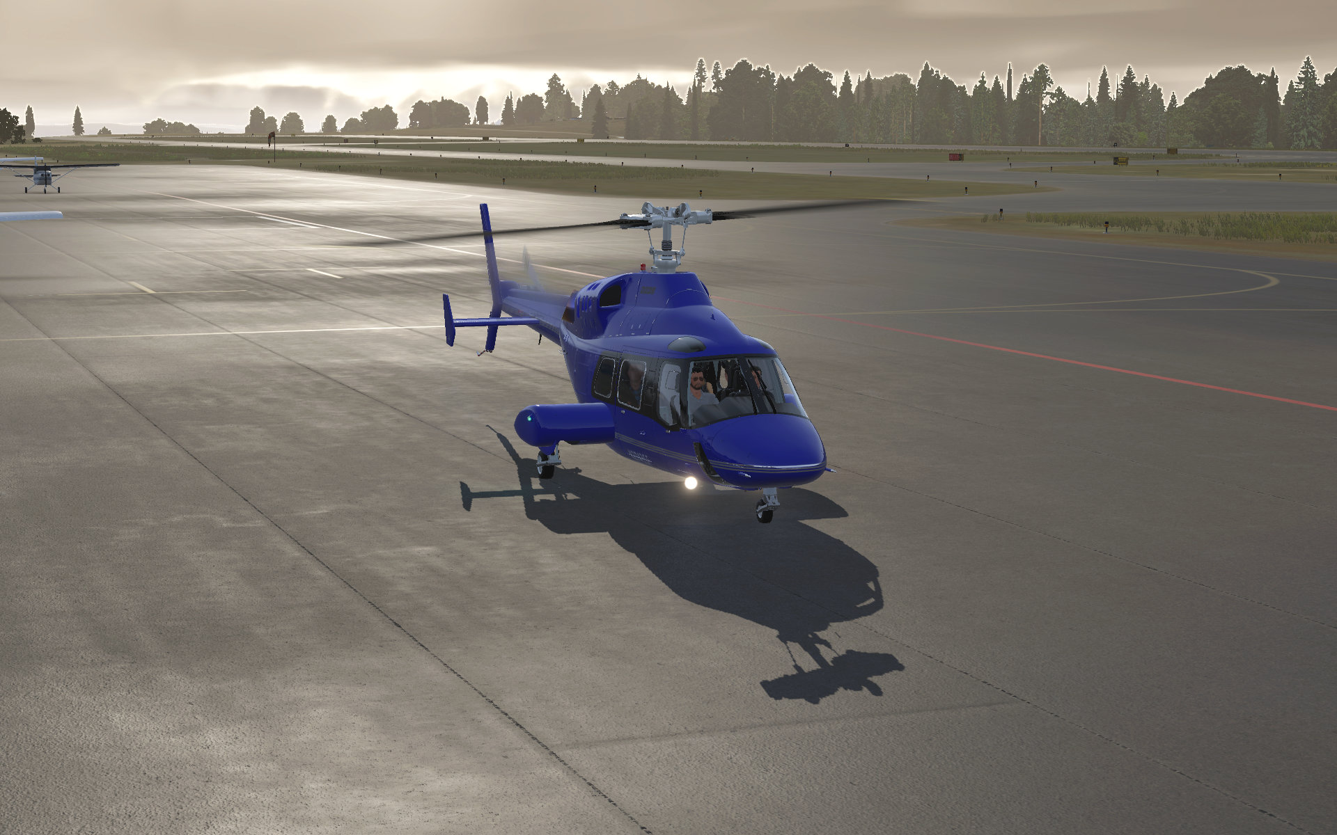 First impressions of the CowanSim 222B for X-Plane 11 – Stormbirds