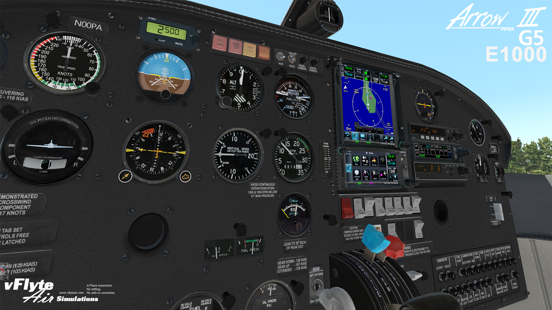 vFlyteAir releases new Arrow III G5 for X-Plane – Stormbirds