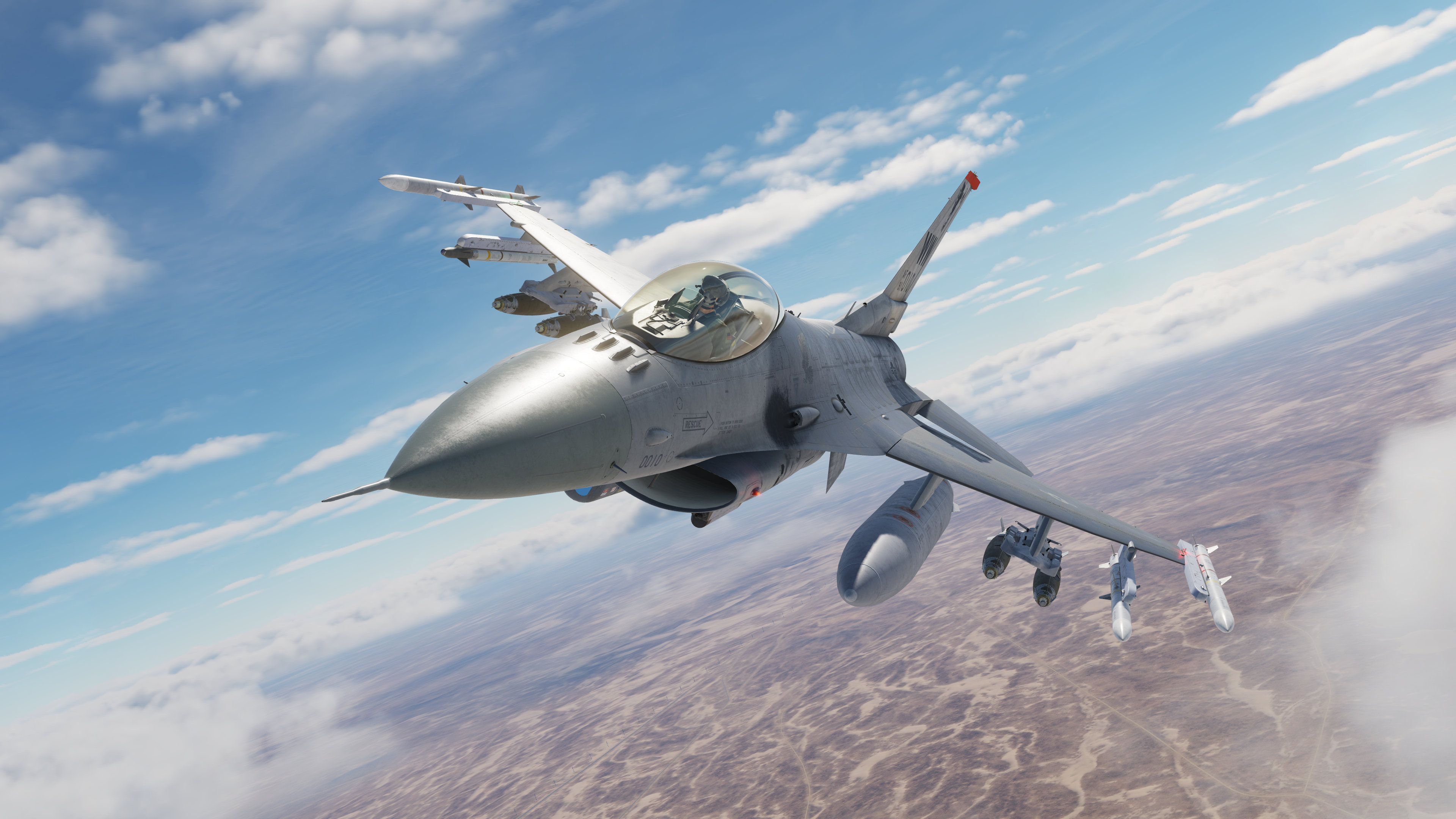 New video highlights F-16C flight model improvements – Stormbirds