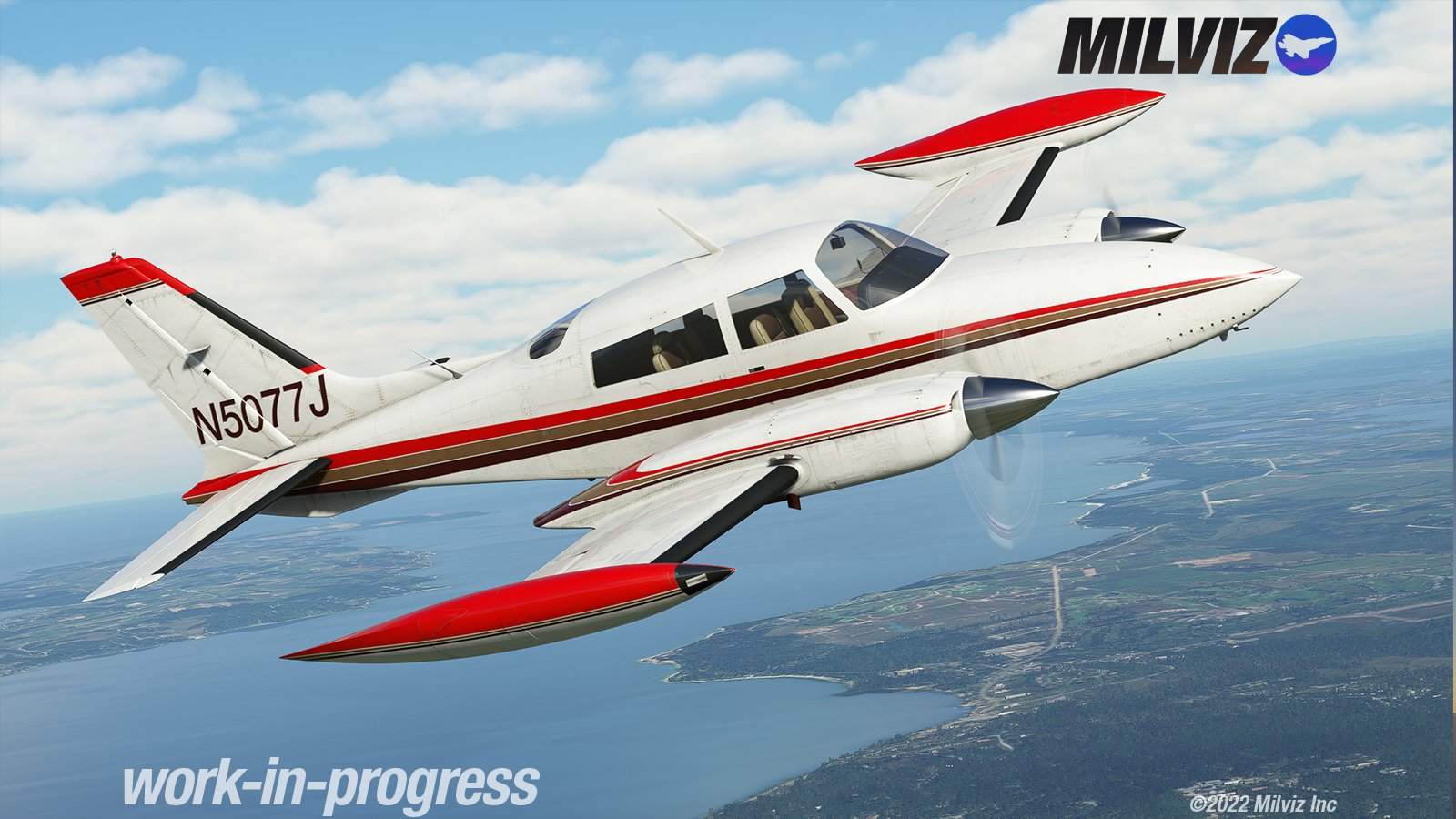 MILVIZ are showing off their Cessna 310 – Stormbirds