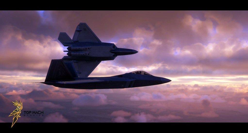 Top Mach Studios releases F-22 for MSFS – Stormbirds