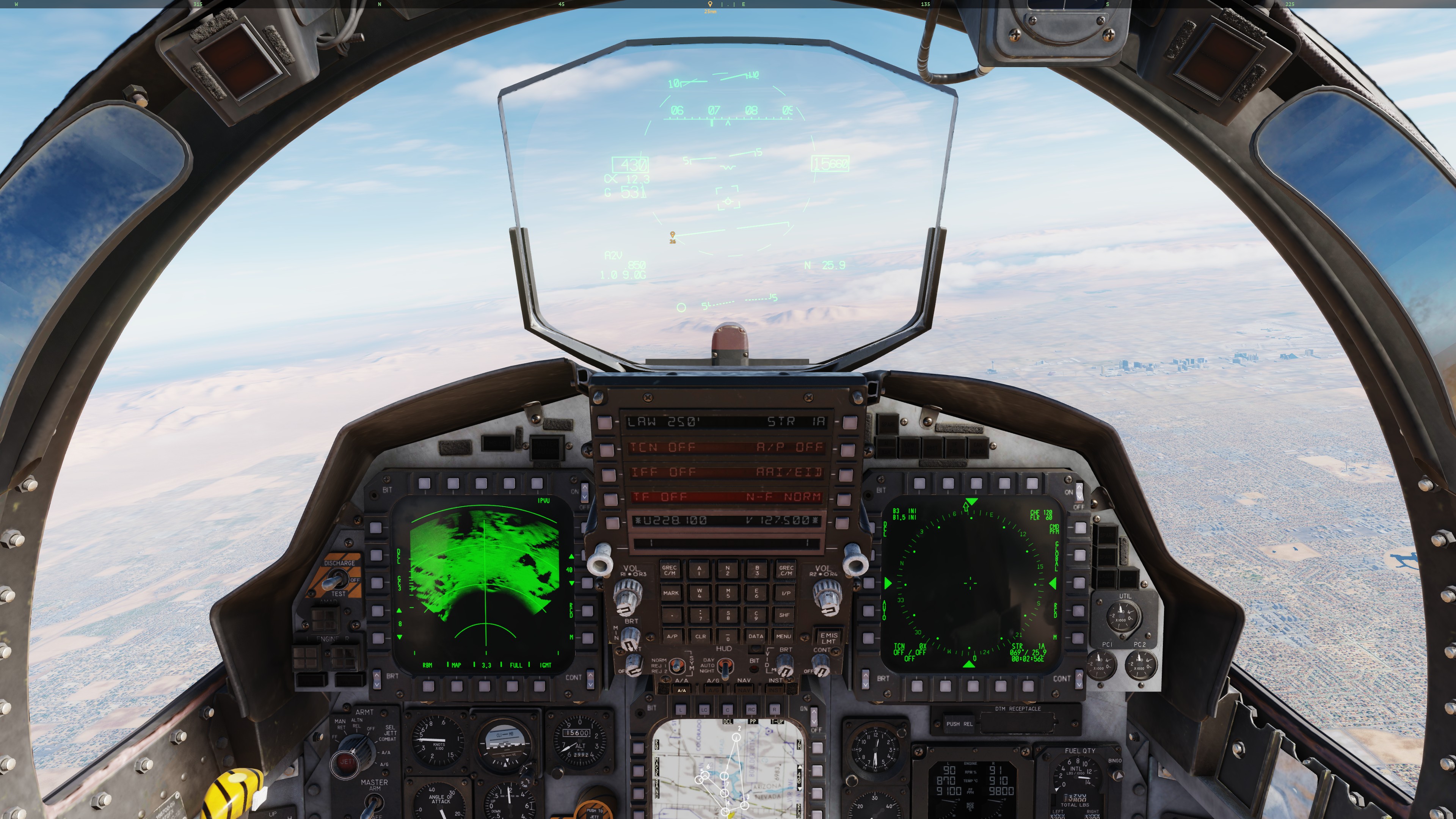 New DCS: F-15E images and video show radar in operation – Stormbirds