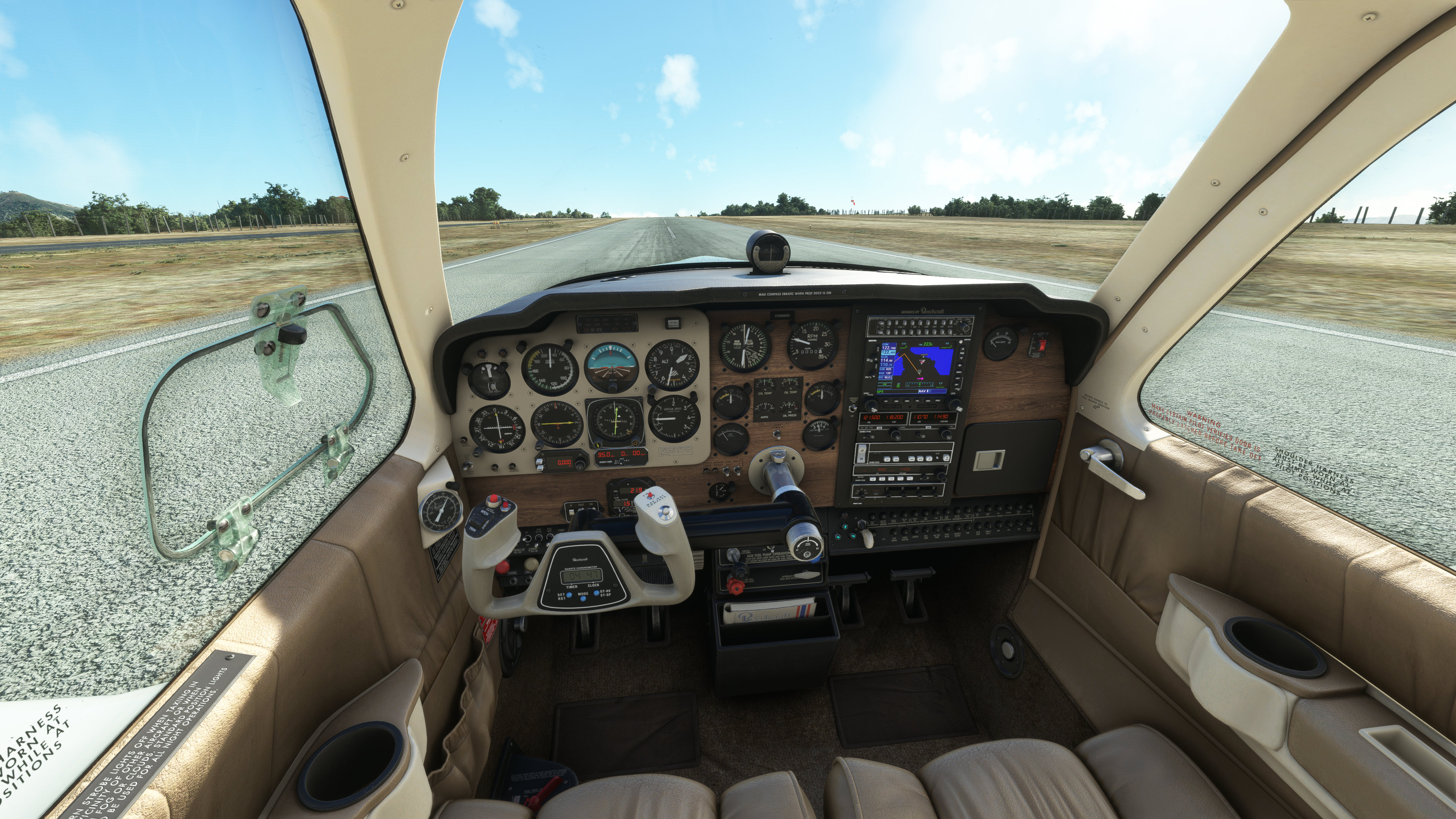 The retro-futuristic classic: Review of MSFS’ Beechcraft Bonanza V35 ...
