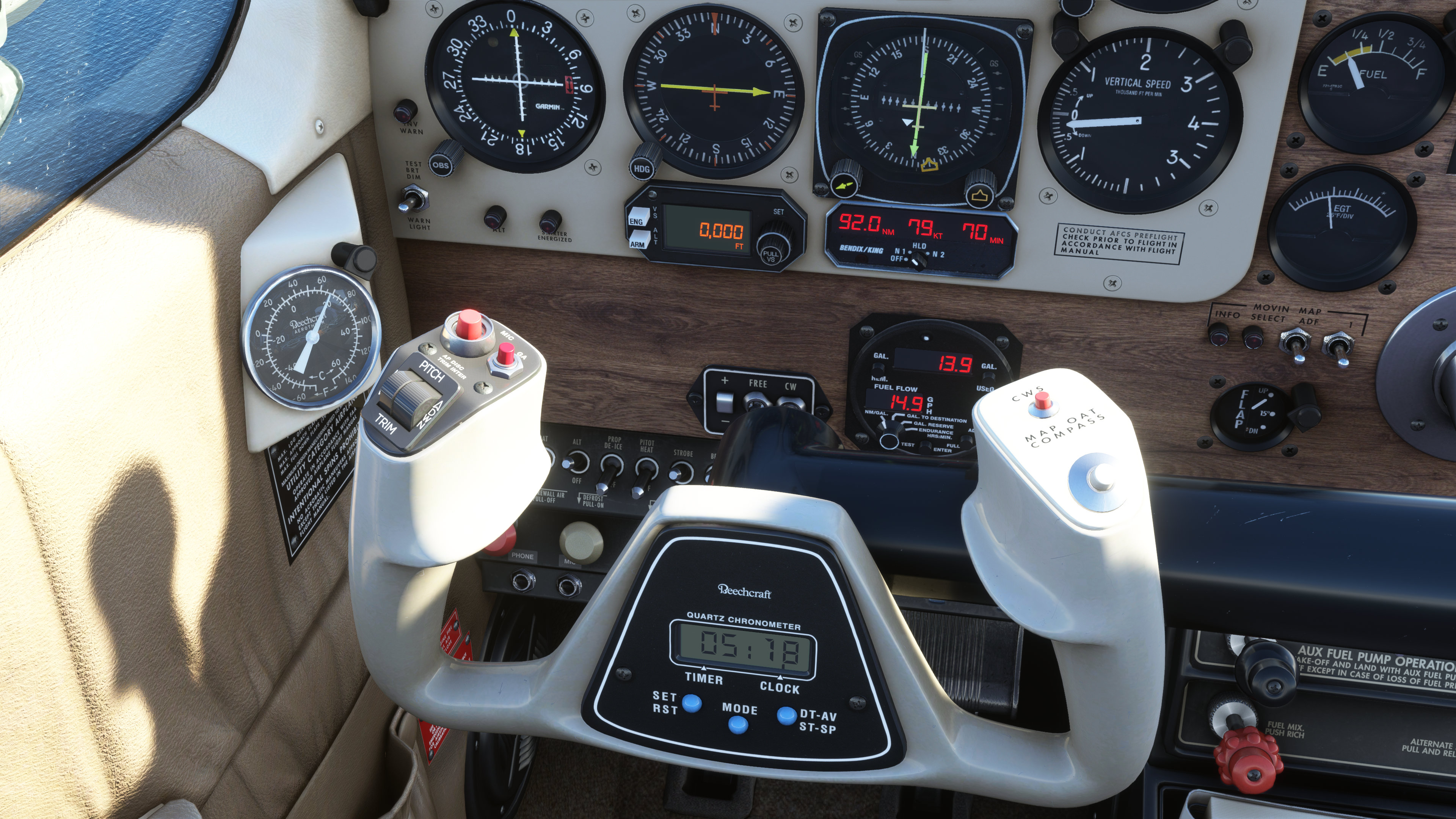 The retro-futuristic classic: Review of MSFS’ Beechcraft Bonanza V35 ...