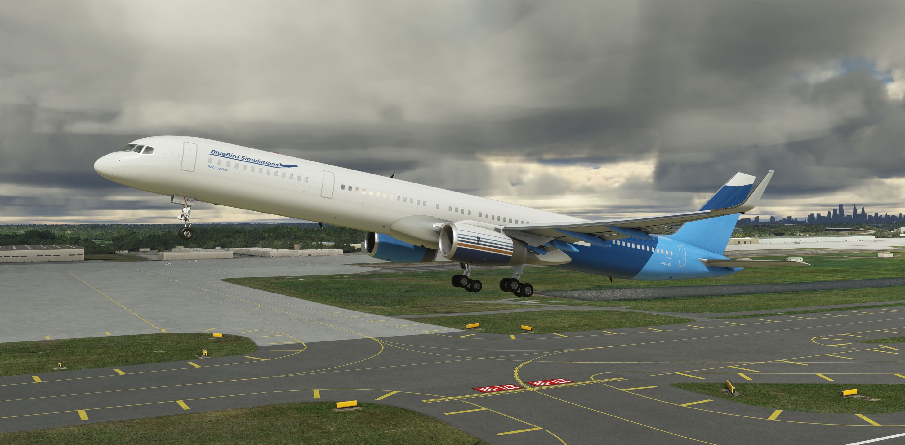 Check-in on recent Blue Bird 757 development – Stormbirds