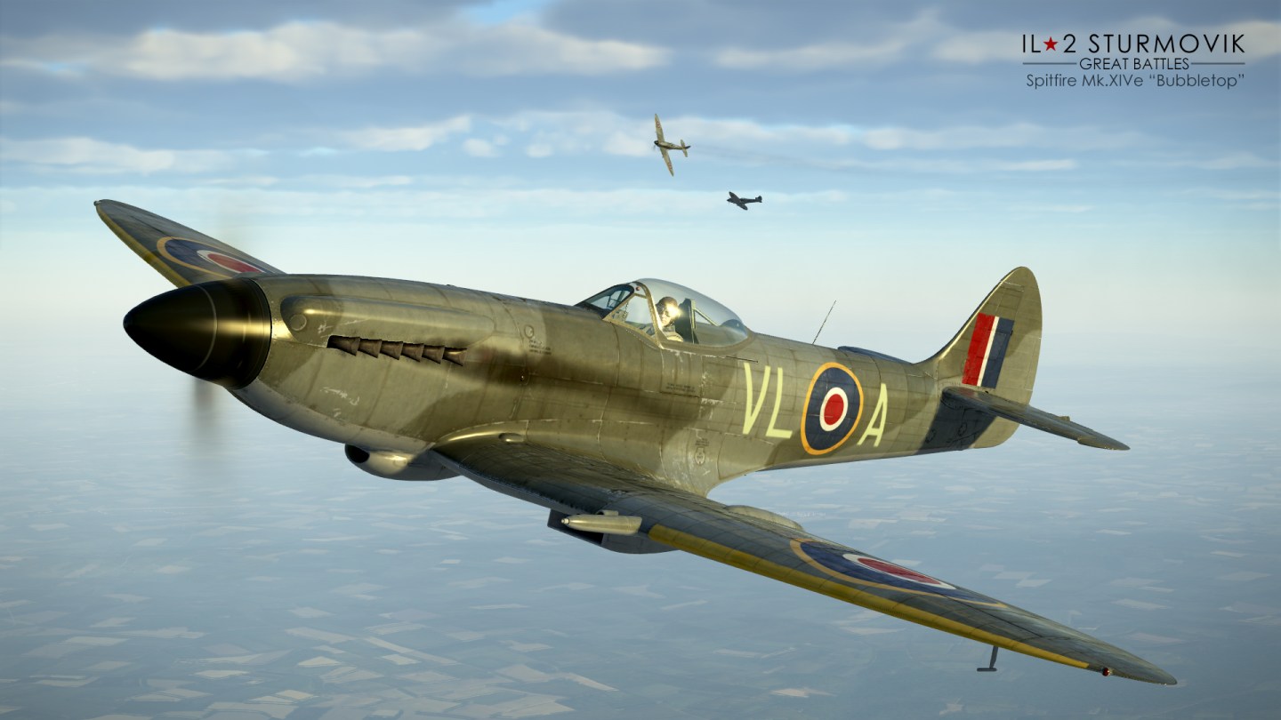 New screenshots of Spitfire XIV bubbletop version emerge – Stormbirds