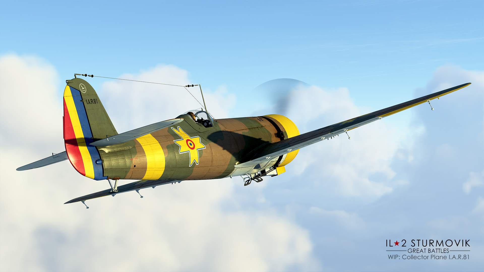 Seven variants of the IAR 80/81 coming to IL-2 – Stormbirds