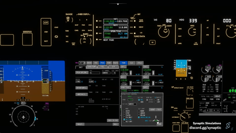Synaptic provides update on freeware A220 for MSFS – Stormbirds