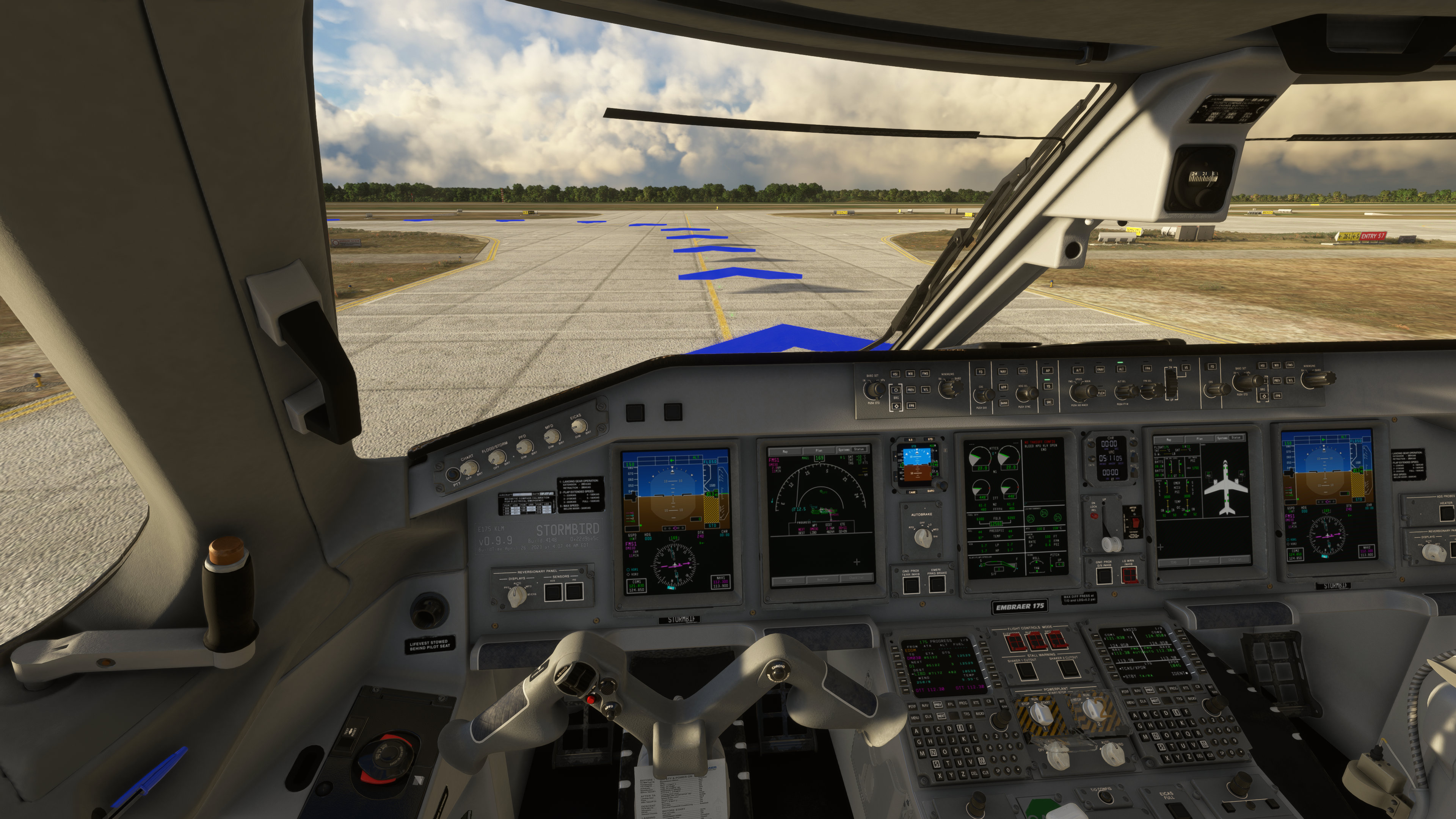 Flight Journal: An epic flight in the FSS E175 – Stormbirds