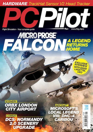 MicroProse’s Falcon series discussed in PC Pilot – Stormbirds
