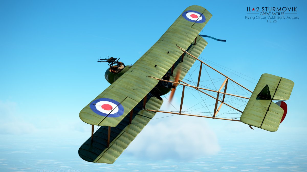 The F.E.2b comes to Flying Circus in new update – Stormbirds