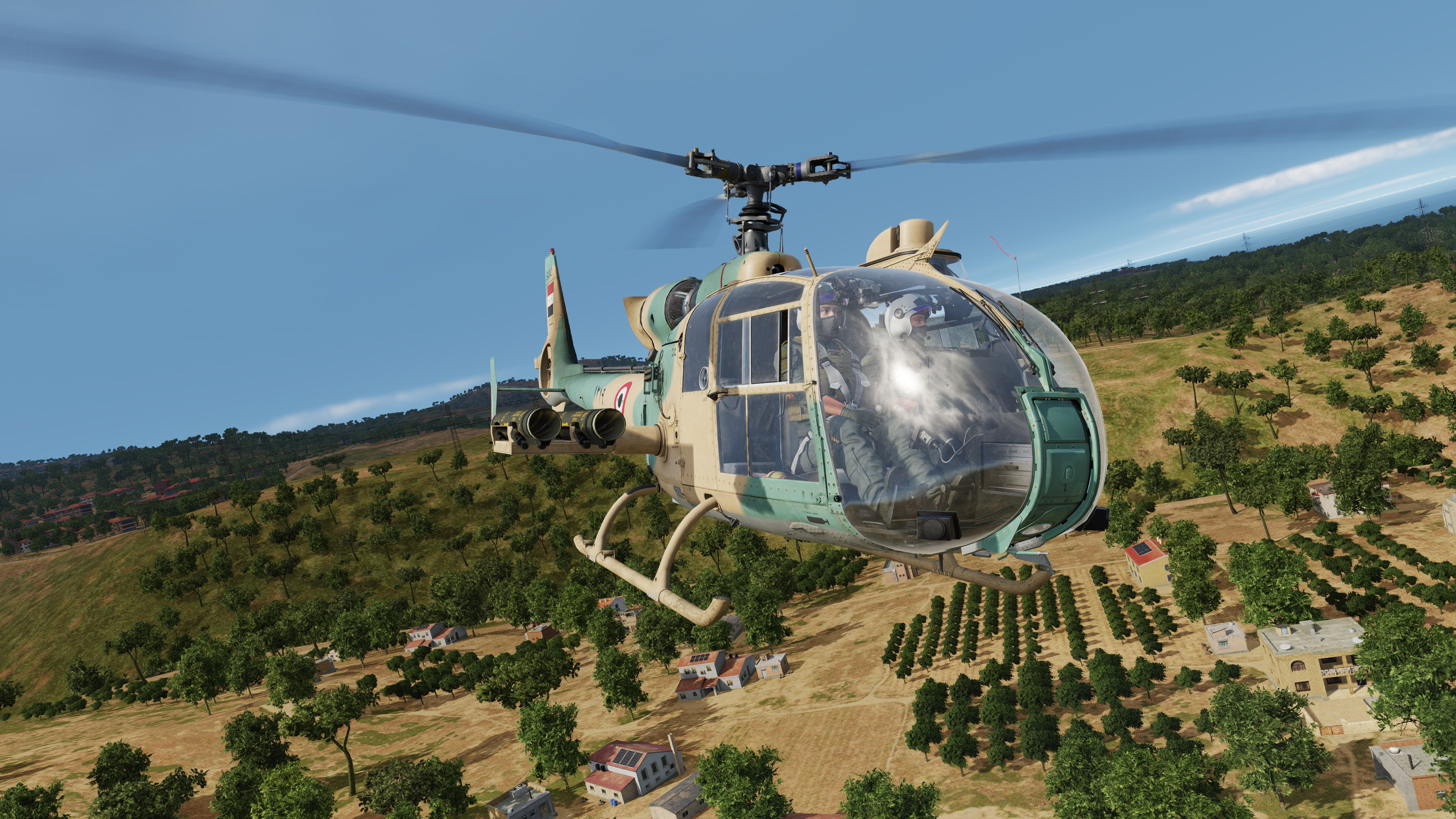 The scout chopper with some punch! Polychop’s DCS: SA342 Gazelle full ...